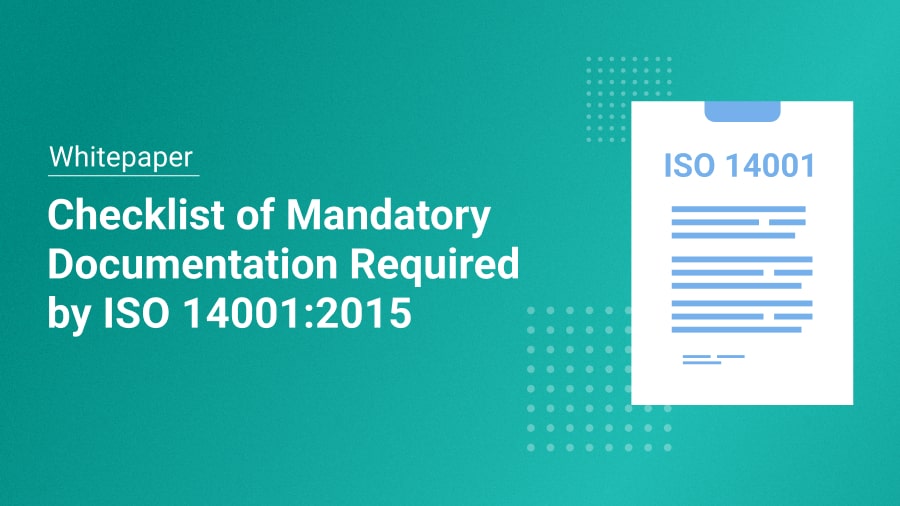 Checklist of Mandatory Documentation Required by ISO 14001:2015