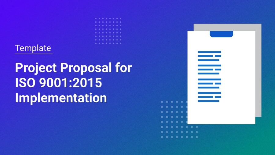 Project Proposal for ISO 9001:2015 Implementation